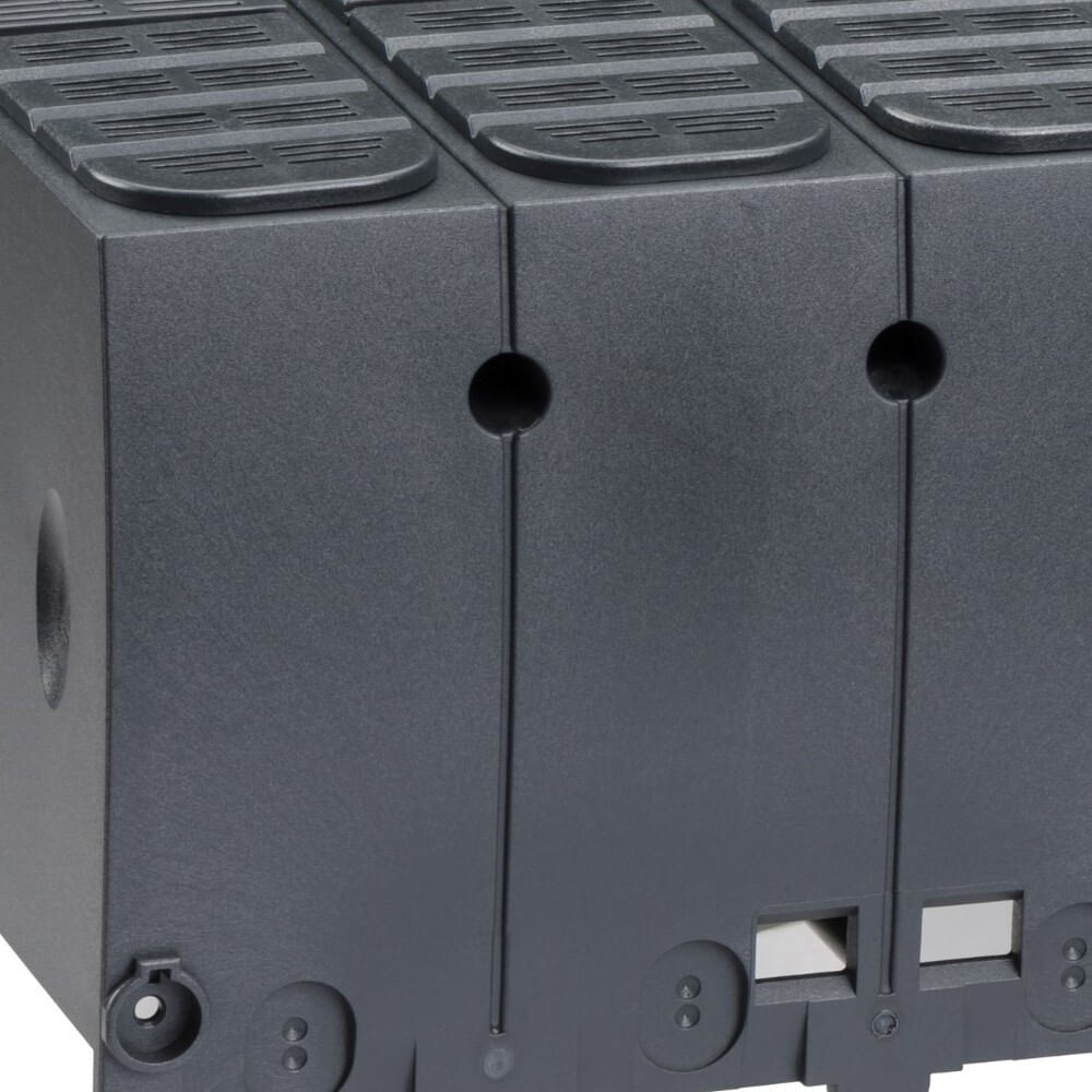 Blind Term Term Lon Tripolar LV429517 Schneider - Dimensional