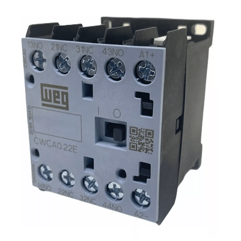 Contator Auxiliar 24VCC WEG | Dimensional - Dimensional