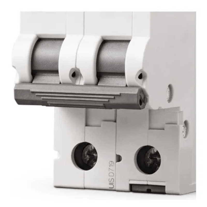 Disjuntor Mini Bipolar 6a 127/220VCA C 5KA 5SL12067 Siemens - Dimensional