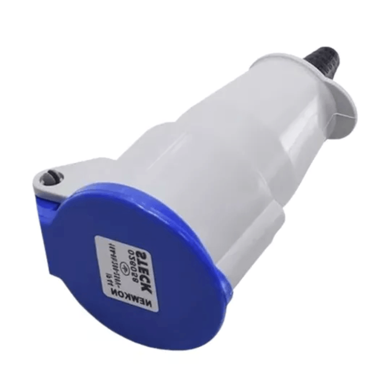 Tomada Industrial Não Metálica Extensão Fêmea Bipolar Terra 16A 220 ...