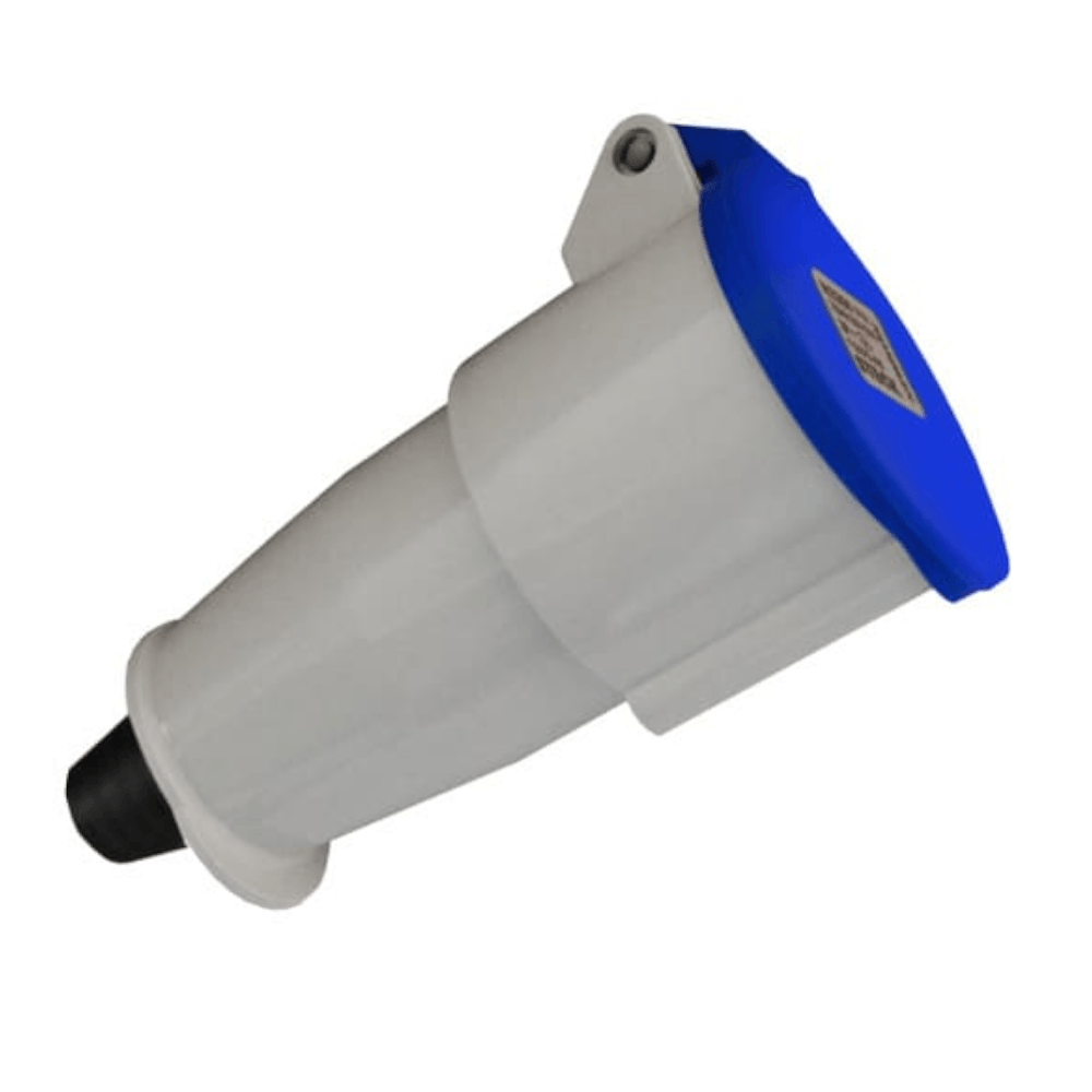 Tomada Industrial Não Metálica Extensão Fêmea Bipolar Terra 16A 220 ...