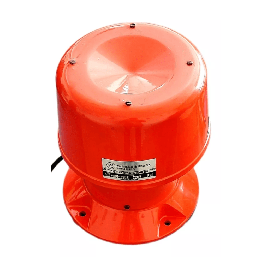 Sinalizador Sonoro Sirene 110Db 220Vca Al 105Sm 105SM32220VCA Eaton ...