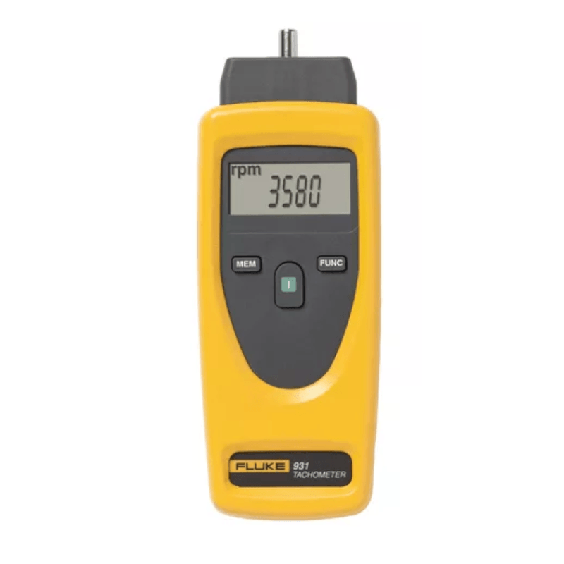 Tacômetro Portátil Digital Ótico 1-19999Rpm Fluke931 Fluke - Dimensional