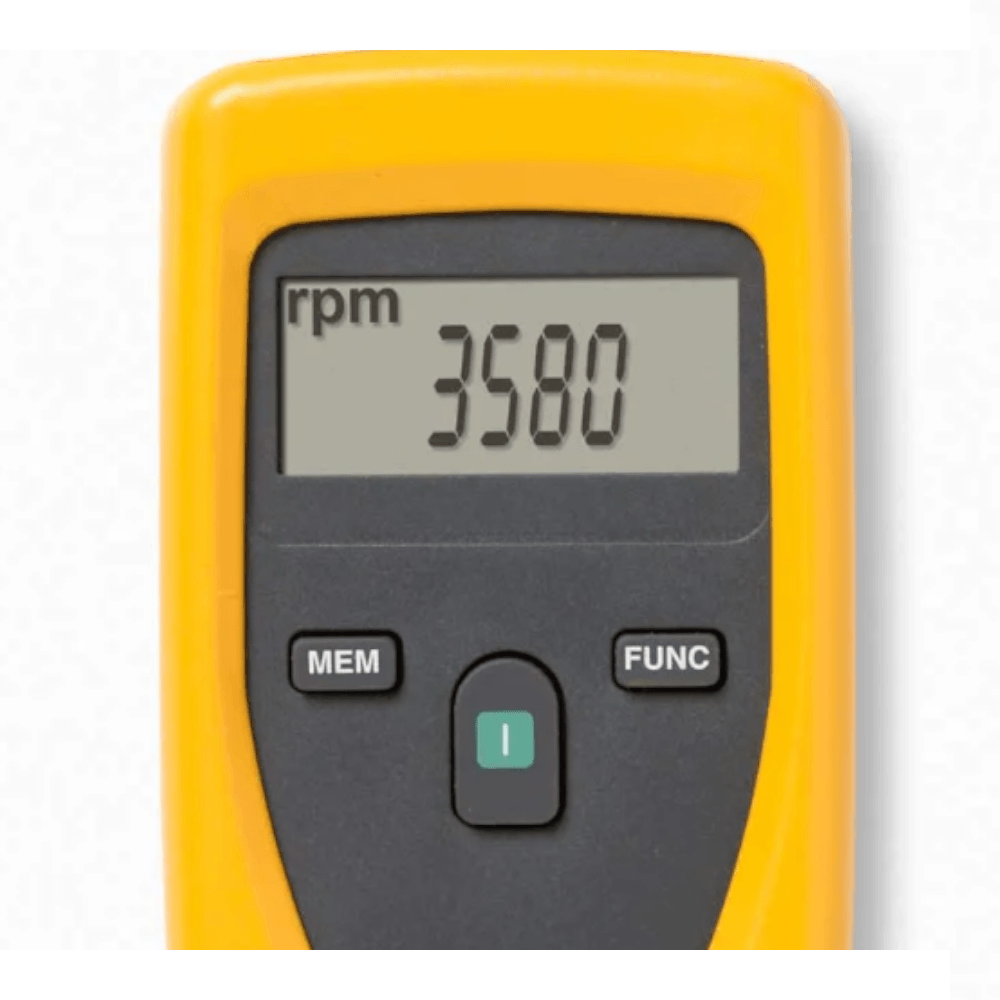 Tacômetro Portátil Digital Ótico 1-19999Rpm Fluke931 Fluke - Dimensional