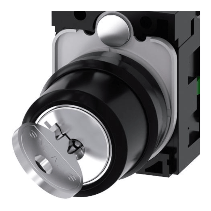 Comutador Com Chave 2 Posições Preto 22mm 45 Graus XA2EG21 ...