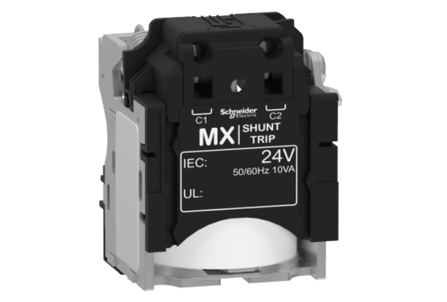 Bobina Disjuntor Abertura 24Vca LV429384 Schneider - Dimensional