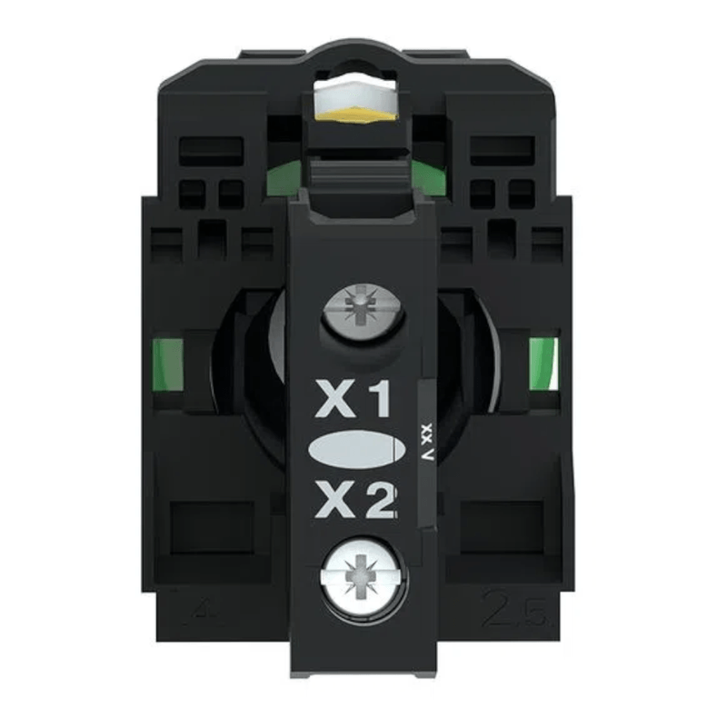 Botão Redondo Vermelho 22Mm Impulso XB5AA41 Schneider - Dimensional