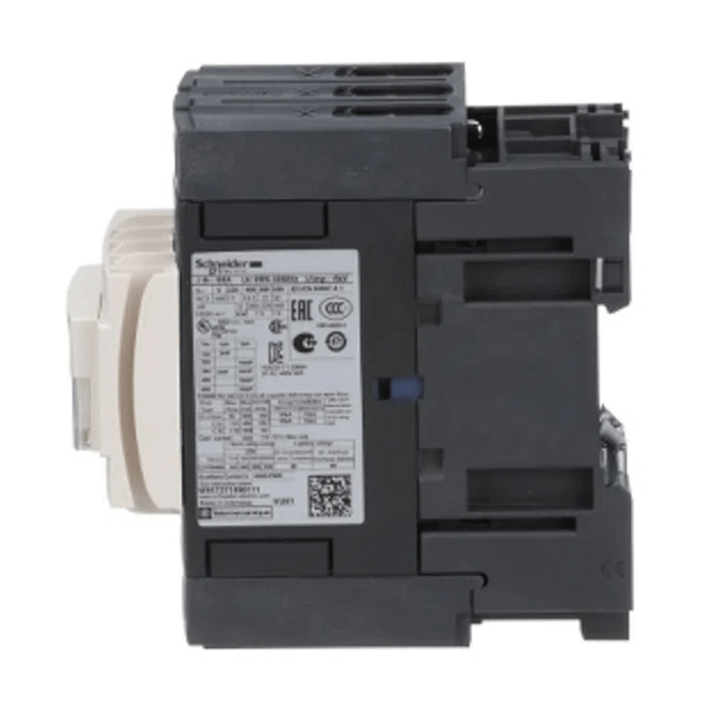 Contator Tripolar 95A 220VCA LC1D95M7 Schneider - Dimensional