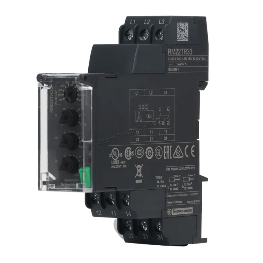 Rele Tempo Multifunção 0,05S-300H 24-240V RE22R2MYMR Schneider ...