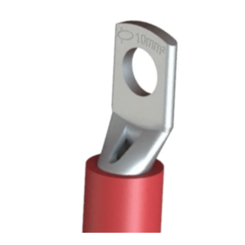 Terminal Elétrico Olhal Pré-Isolado 10mm2 Vermelho TPT108 INTELLI ...