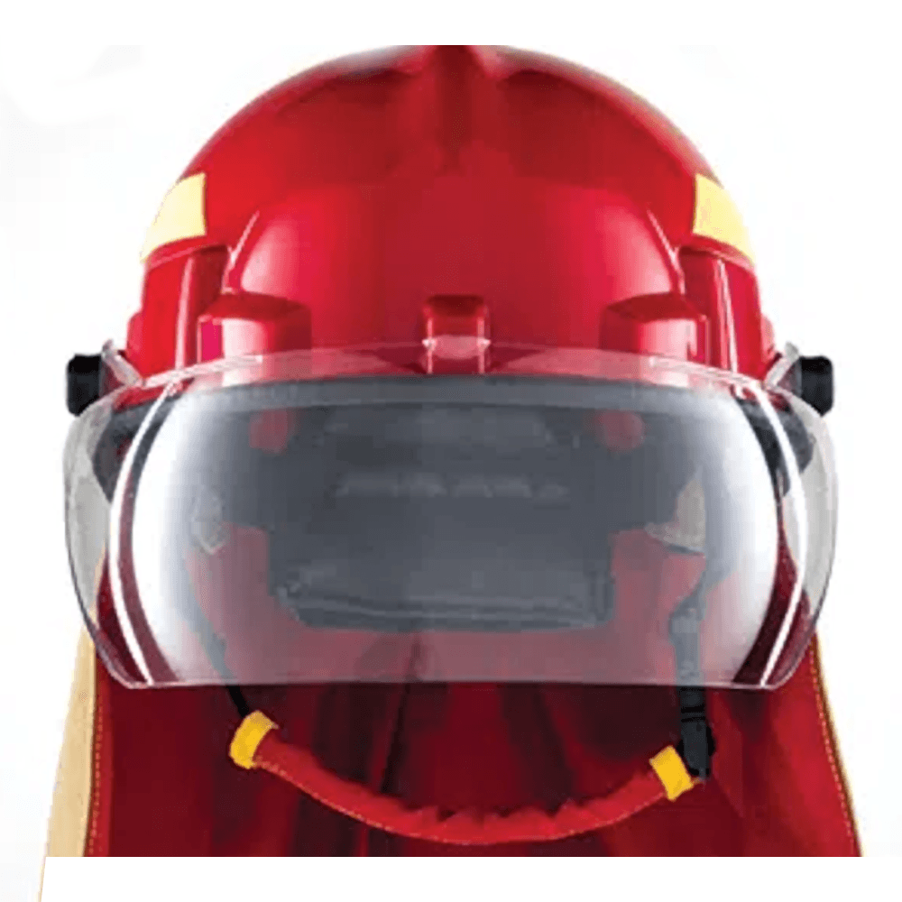 Capacete Bombeiro Fbv Vm C/Visor Cairns 660C 10190478 - MSA - Dimensional