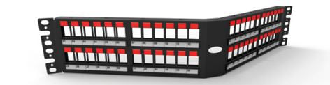 Patch Panel 48P Desc Blind 2U 35050810 - Furukawa - Dimensional