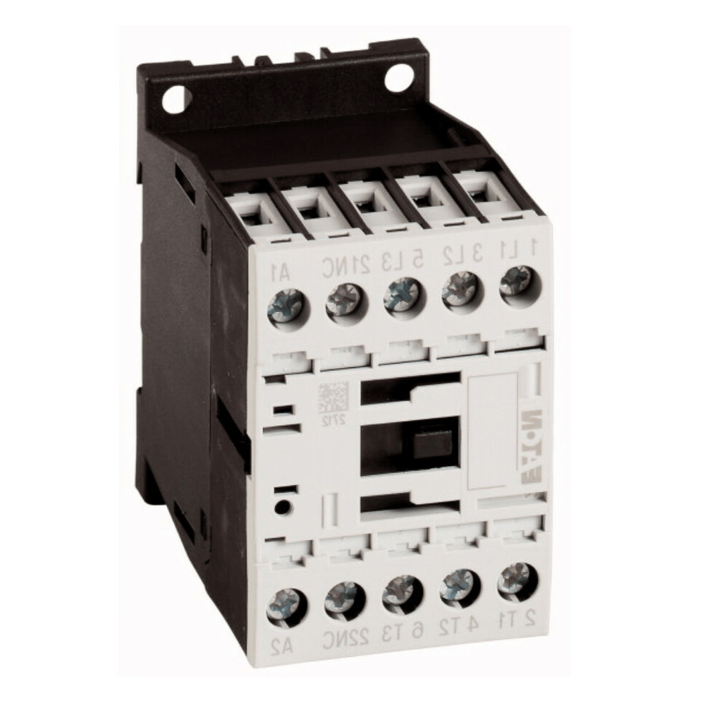 Contator Tripolar 9A 220VCA 50/60Hz 1NF DILM901 Eaton - Dimensional