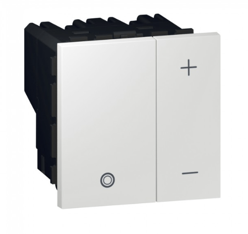 Módulo Interruptor Dimmer Com Pulsador 1-10V 2 Módulo Branco 572238 ...
