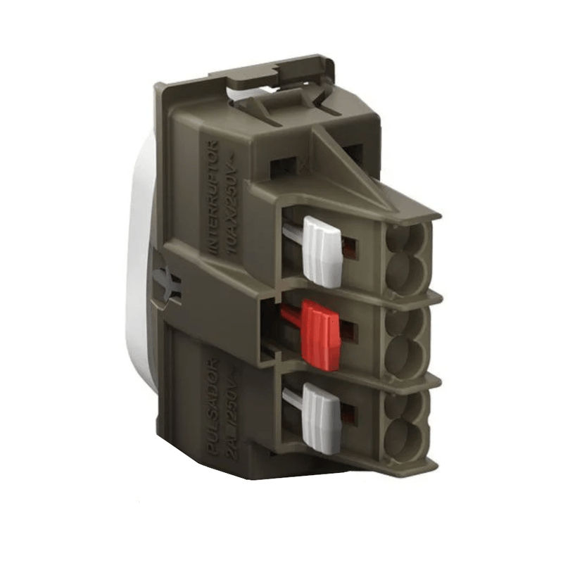 Módulo Interruptor 1 Simp Embutir 250V 10A Branco Nereya 663600 Pial ...
