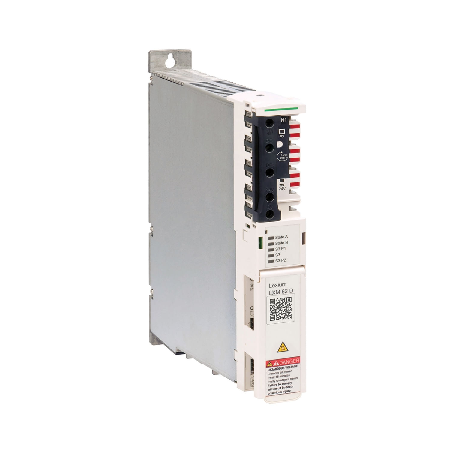Servo Drive Digital 700V 2A-6A 0,95Kw Sercos Iii LXM62DU60D21000 ...
