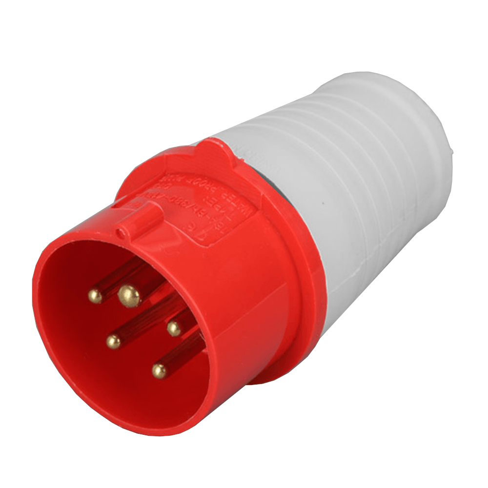 Plugue Industrial Reto 5Pin Pa 3P+N+T 16A 200-250V 555126 Cemar Legrand ...