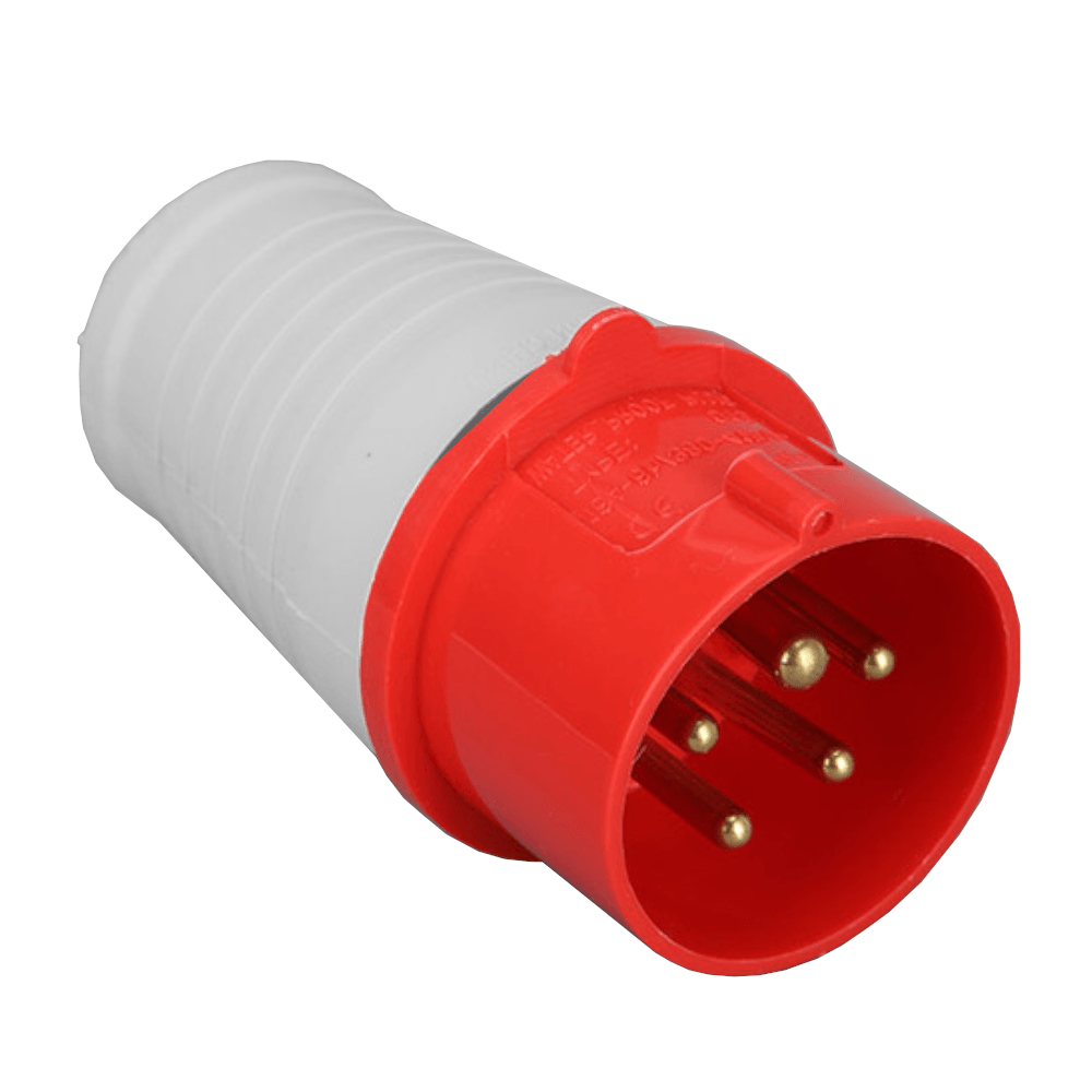 Plugue Industrial Reto 5Pin Pa 3P+N+T 16A 200-250V 555126 Cemar Legrand ...