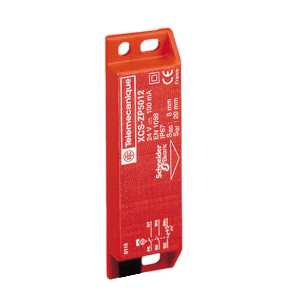 Chave Segurança Magnética Adicional Alumínio XCSZP1 Schneider - Dimensional