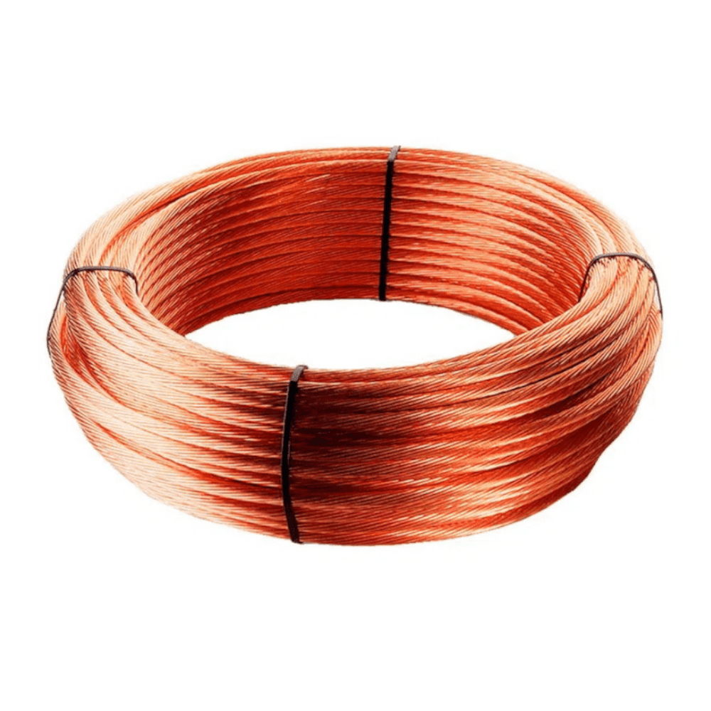 Cabo Cobre Nu Classe 2 ABNT NBR 7 Fios 50mm CCS Santa Luiza - Dimensional