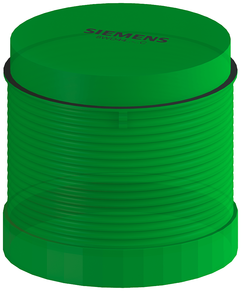 Sinalizador Luminoso Coluna InTerminal Led Verde 24V 8WD44205BC Siemens ...