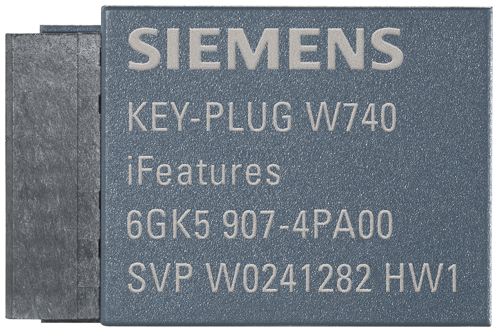 Módulo Armaz Grau Proteção Ip-20 CLP Scalance W Key-Plugue W740 ...