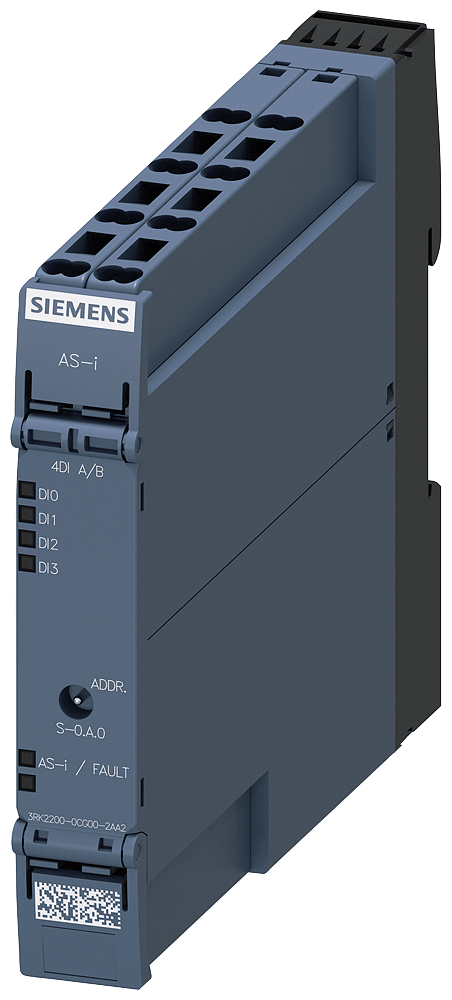 Módulo Compacto 4 Entradas 17,5mm 18-31,6V 2A 3RK22000CG002AA2 Siemens ...