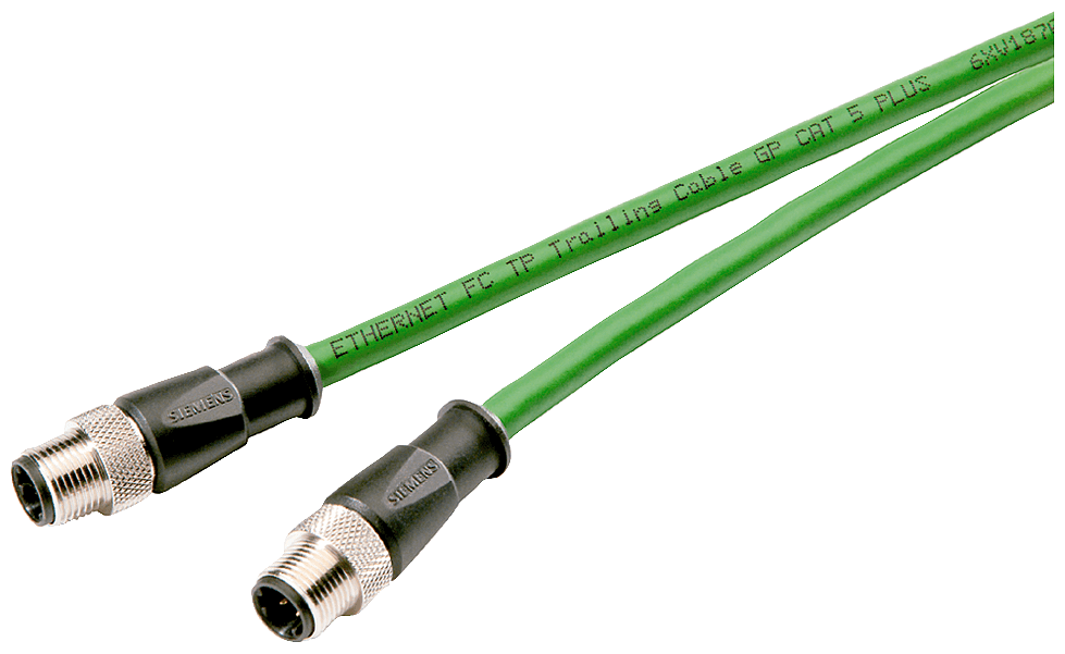 Cabo Comunicação Profinet Reto M12 M12 2M 6XV18708AH20 Siemens ...