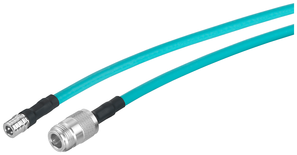 Cabo Coax Cob Azul 2X 1,4mm Qma Iwlan N-Connectcab 6XV18755JH10 Siemens ...