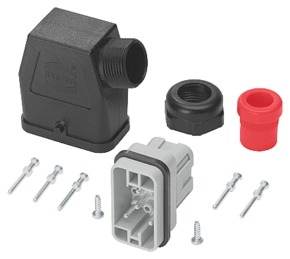 Conjunto Conector 8X1,5Mm2 9 Polos Motor Et200 Pro 3RK19020CE00 Siemens ...