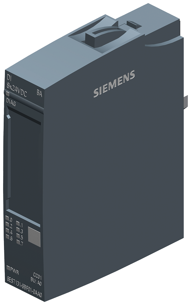 Módulo Entradas Digitais 8E 24V 6ES71316BF010AA0 Siemens - Dimensional
