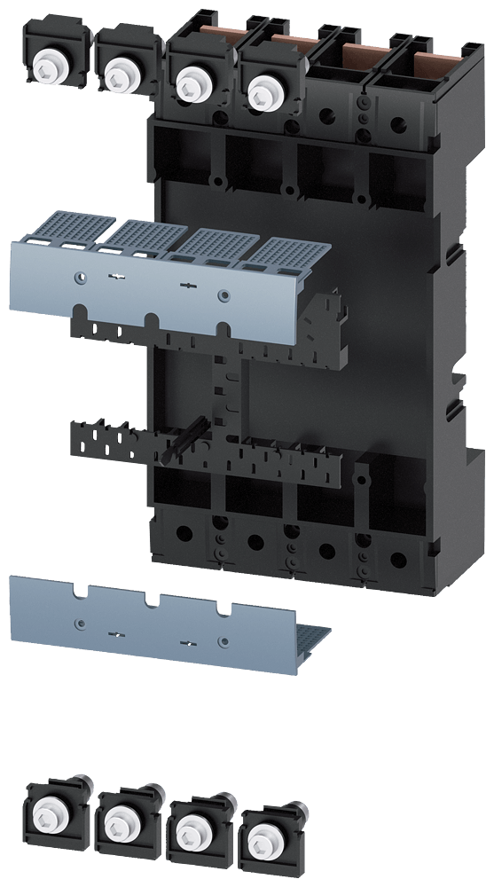 Base Plug-In Tetrapolar 630A Para Disjuntor 3Va2 3VA93240KP00 Siemens ...