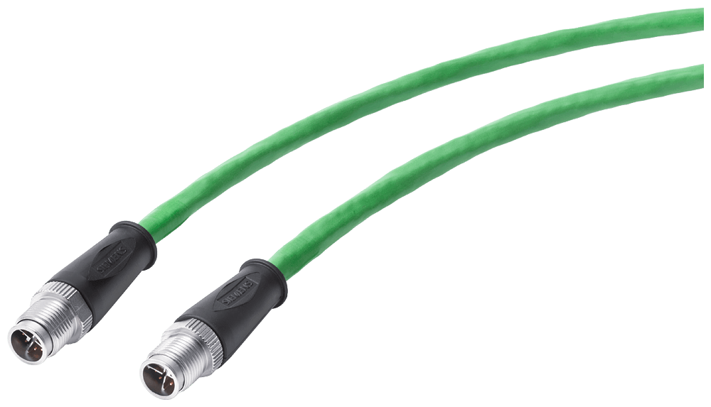 Cabo Comunicação Flexivel M12-180 M12-180 Rede Profinet 5M 6XV18785HH50 ...