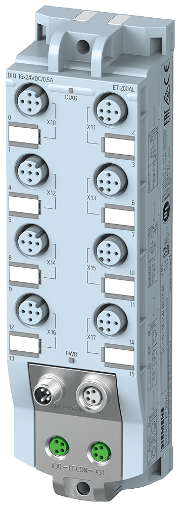 Módulo CLP Comunicação Simatic Et 200Al 16 Entradas 8 Saidas Digital ...