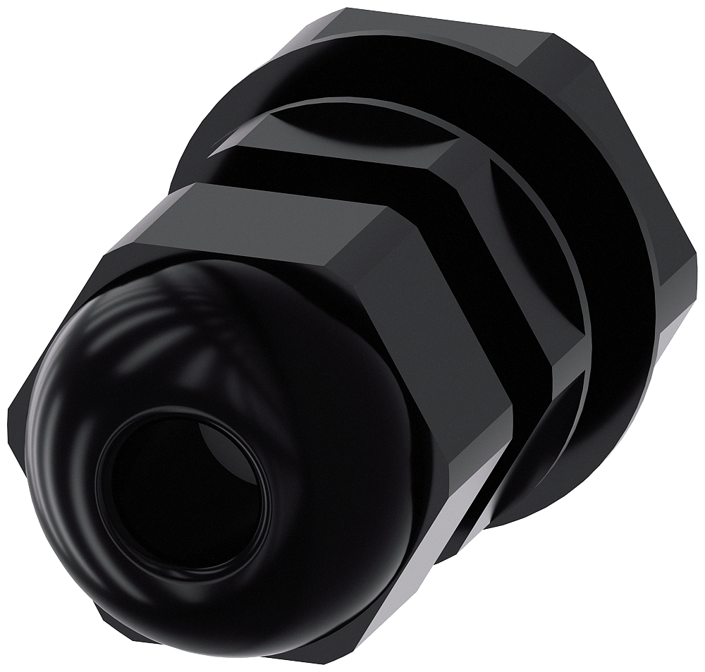 Prensa Cabo Plástico Pint Preto M M20X1,5 5-12mm 3Su1 3SU19000HG100AA0 ...
