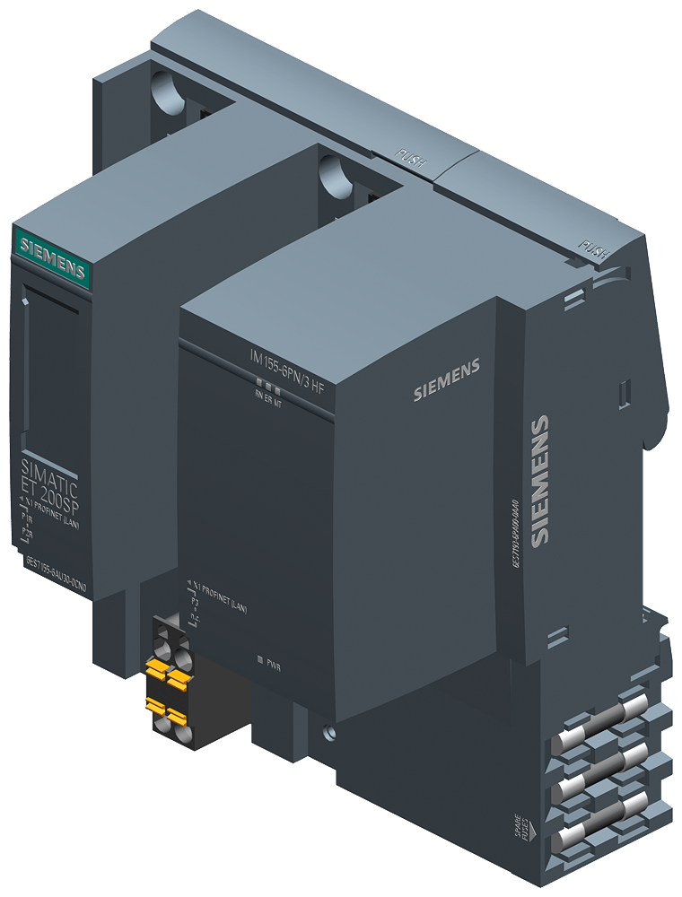 Módulo Simatic Et 200Sp Profinet 24V 6ES71556AU300CN0 Siemens - Dimensional