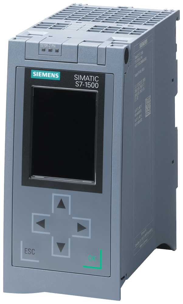 Control CPU 24Vcc 500Kb+1,5Mb 6ES75152RM000AB0 Siemens - Dimensional