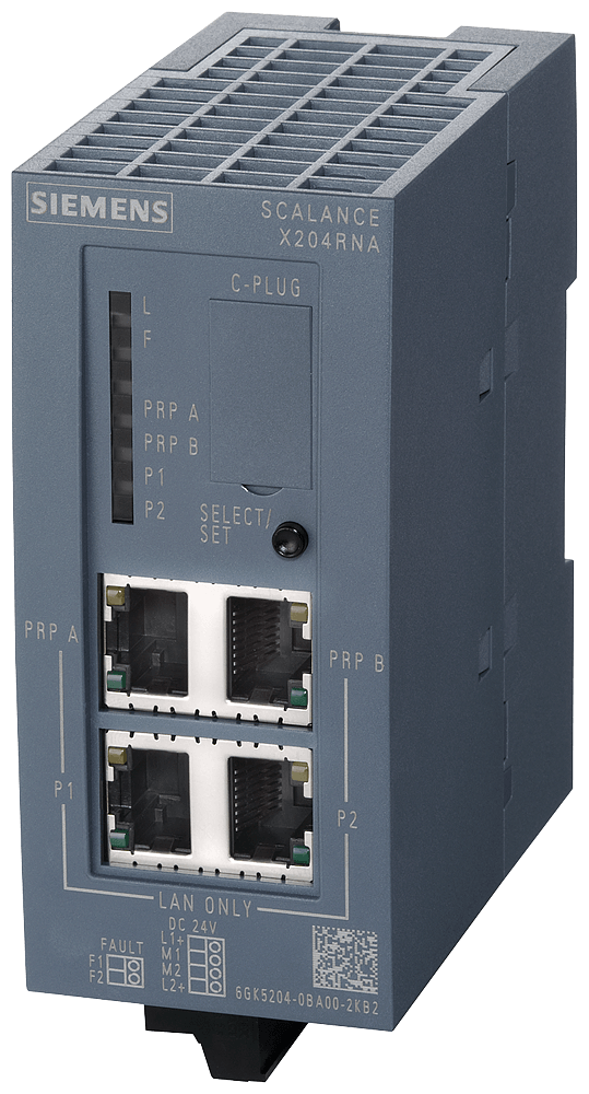 Módulo Scalance Rj45 X204Rna 6GK52040BA002MB2 Siemens - Dimensional