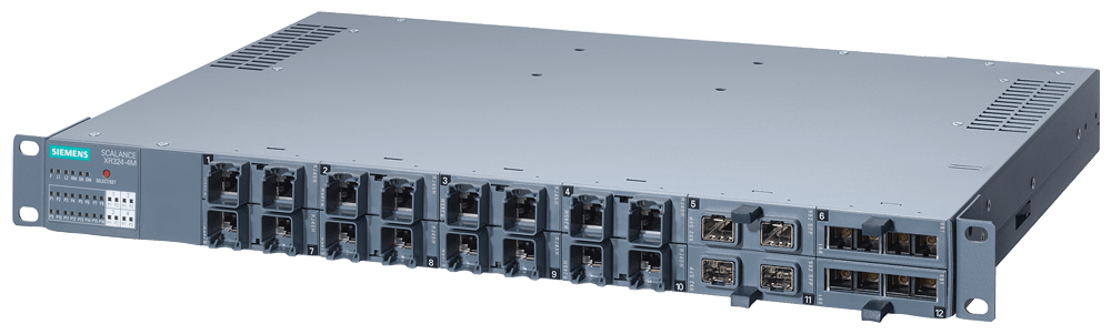 Switch Gerenciador 16P Rj45 Scalance 6GK53244GG104ER2 Siemens - Dimensional