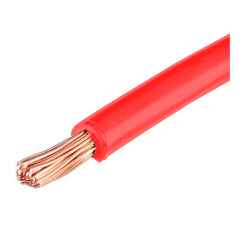 Cabo Flexivel 750V 70 Graus Celsius PVC 2,5mm Vermelho Superasticflex ...