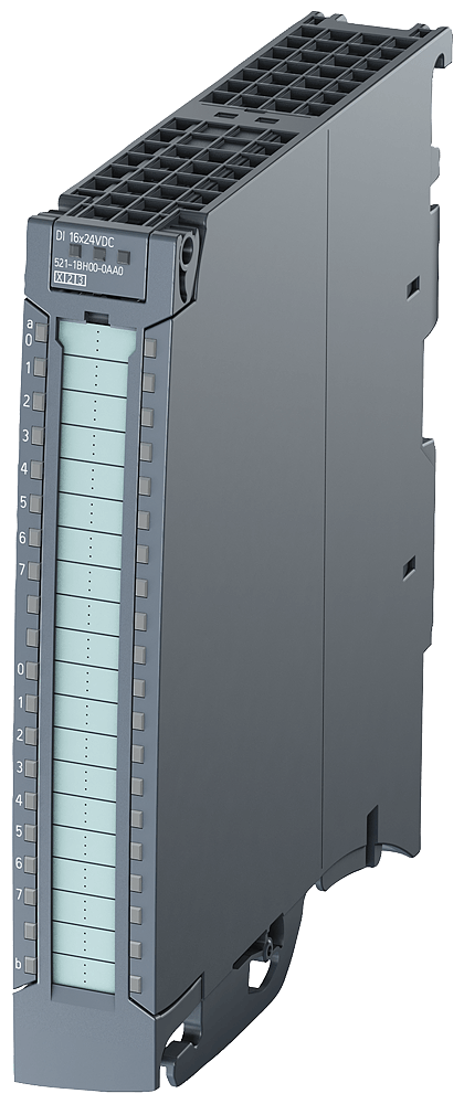 Módulo Entrada Digital 16E 24V 6ES75211BH100AA0 Siemens - Dimensional