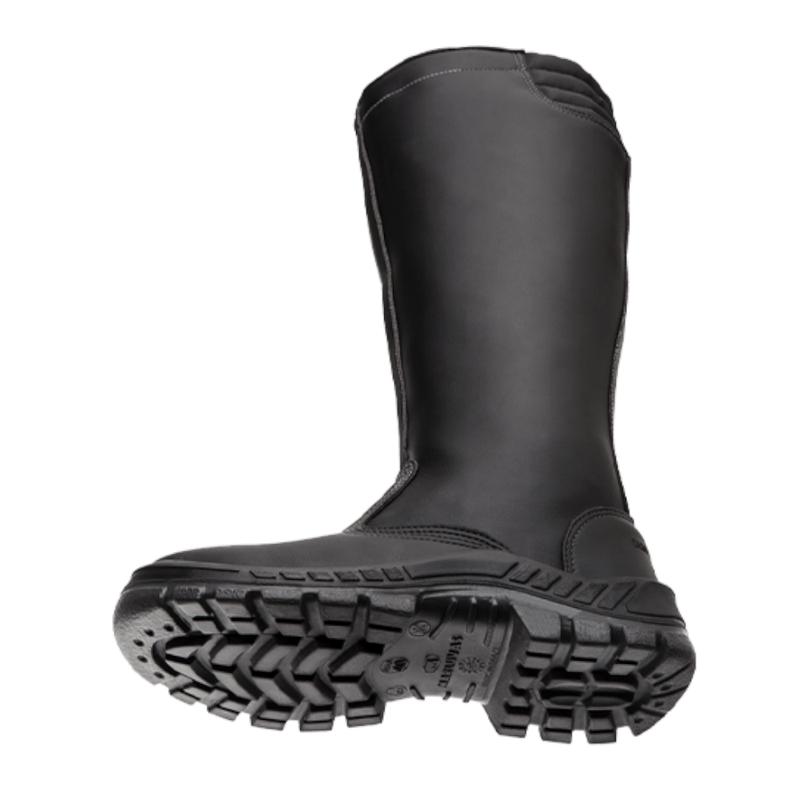 Coturno Microfibra Preta Bidensidade Bico De Plástico 70C32MATCABP ...