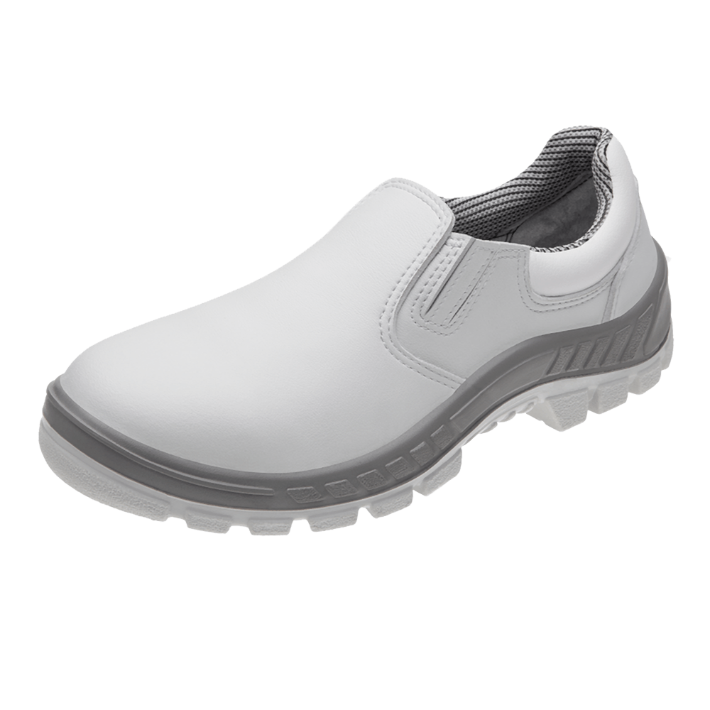 Tenis Microfibra Elástico Bidensidade Bico De Plástico Branca 70T19Bp ...