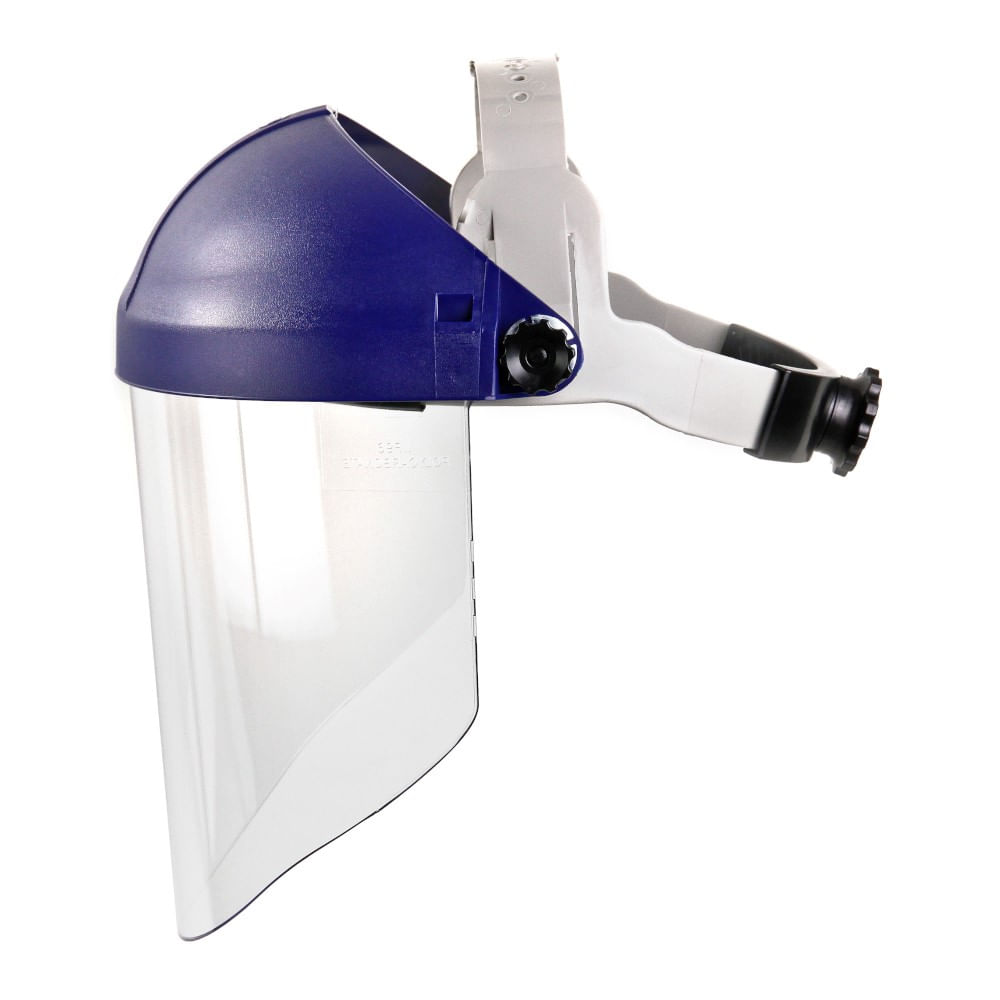 Máscara de Proteção Facial com Suspensão Catraca WP96 HB004305056 ...