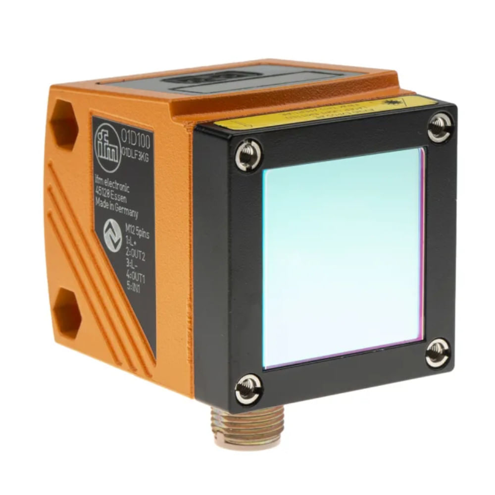 Sensor Fotoelétrico Metálico 18A 30vcc 10 Macho O1D100 IFM - Dimensional