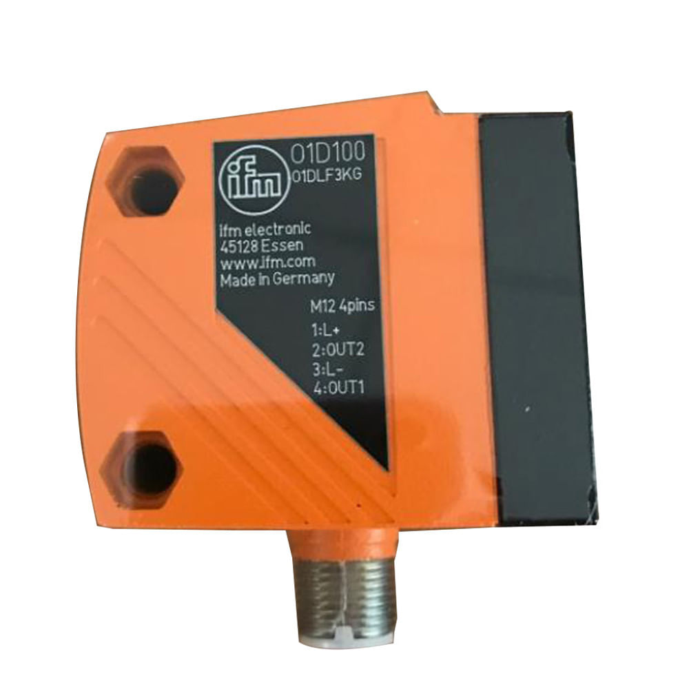 Sensor Fotoelétrico Metálico 18A 30vcc 10 Macho O1D100 IFM - Dimensional