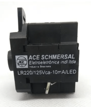 Soquete 125Vca 10Ma LR220 | Dimensional - Dimensional