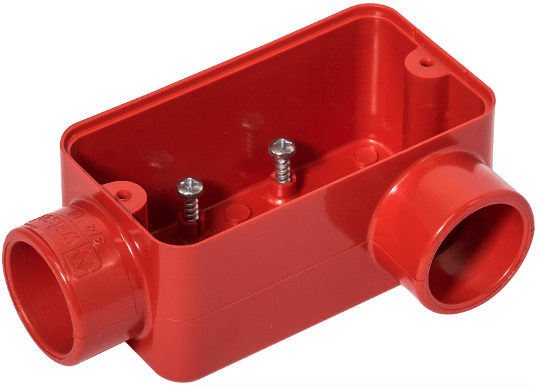 Condulete Pvc Ll 1" Vm LLVSR20 Wetzel - Dimensional