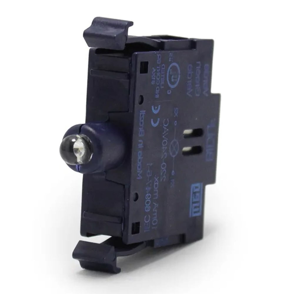 Bloco Csw Luminoso LED Verde 24Vca/Cc CSWBIDLB2E26 WEG - Dimensional