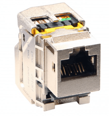 Conector Rj45 Femea Cat 6A Keystone 33154 - Cemar Legrand - Dimensional